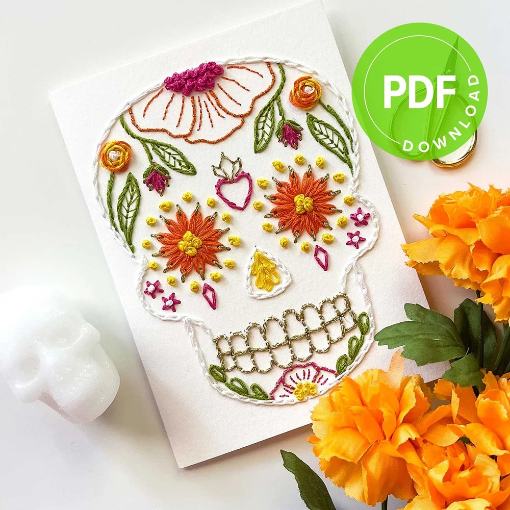 Sugar Skull Pattern