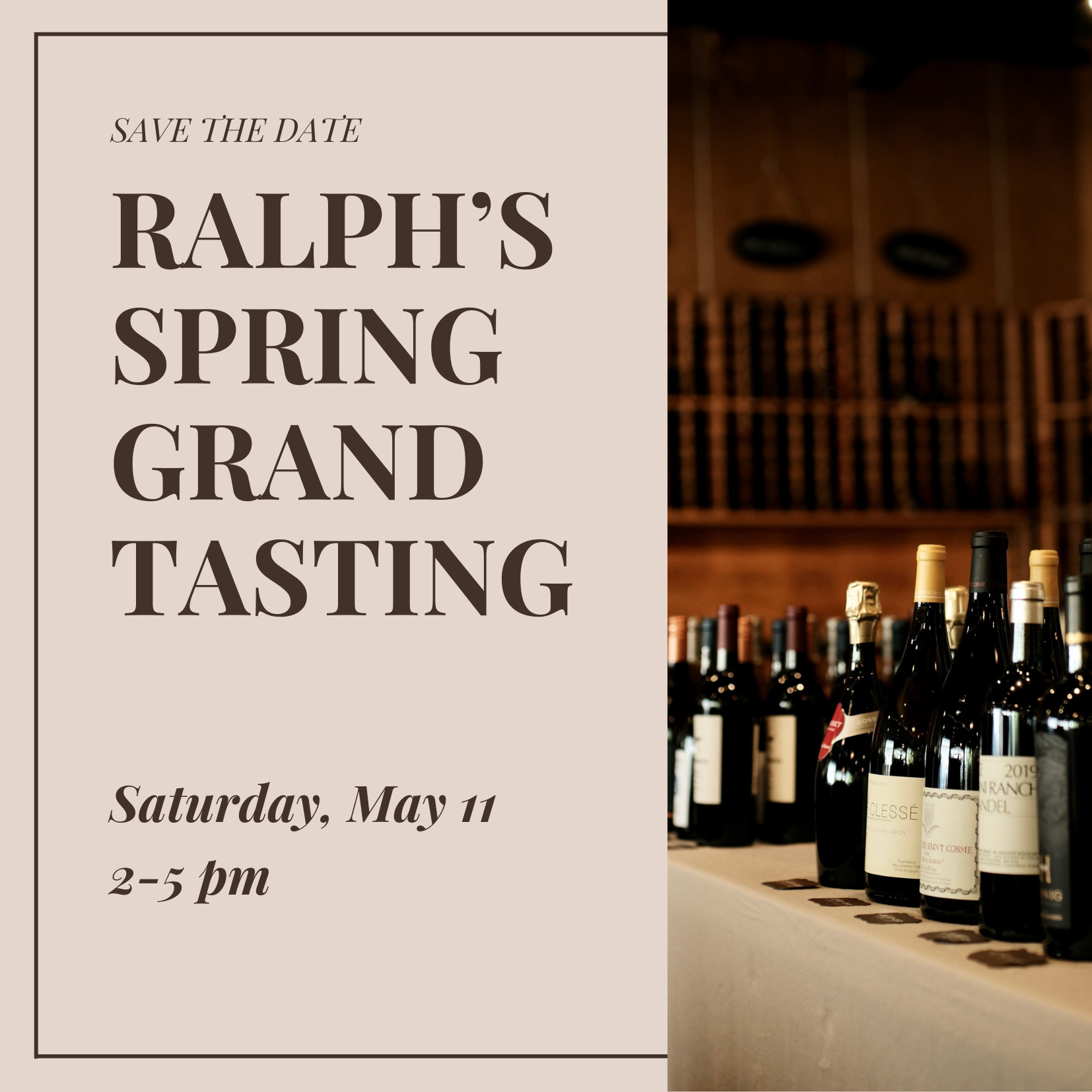 Events/Tastings — Ralph's Hingham Wine Merchant