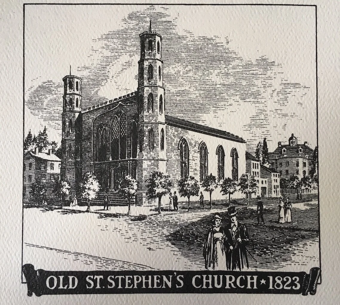 Timeline — St. Stephen's Episcopal Church