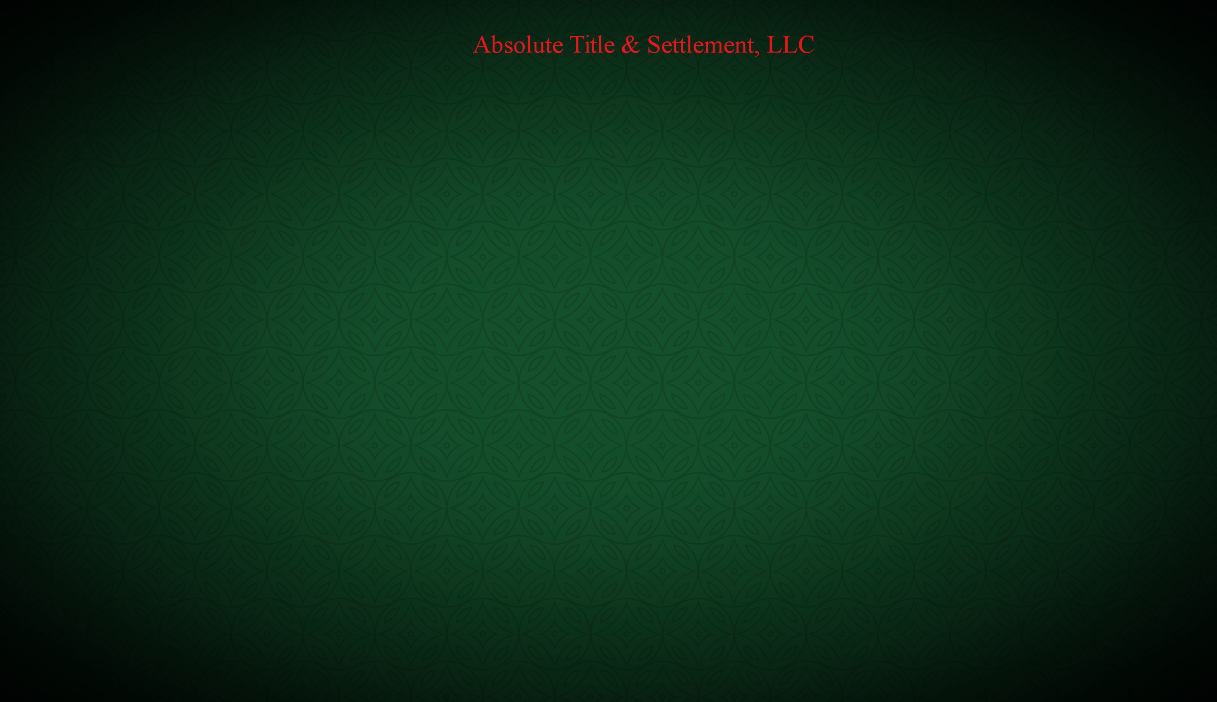 Absolute Title & Settlement, LLC