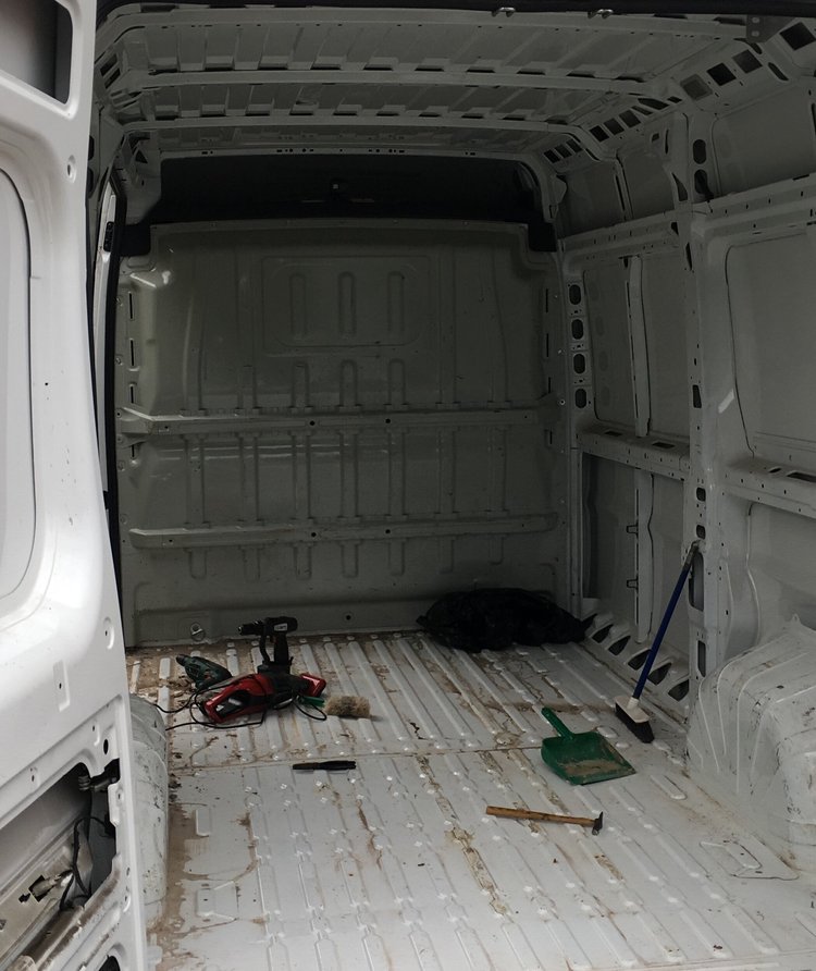 Van Conversion - Part 1 — The Van Without A Plan