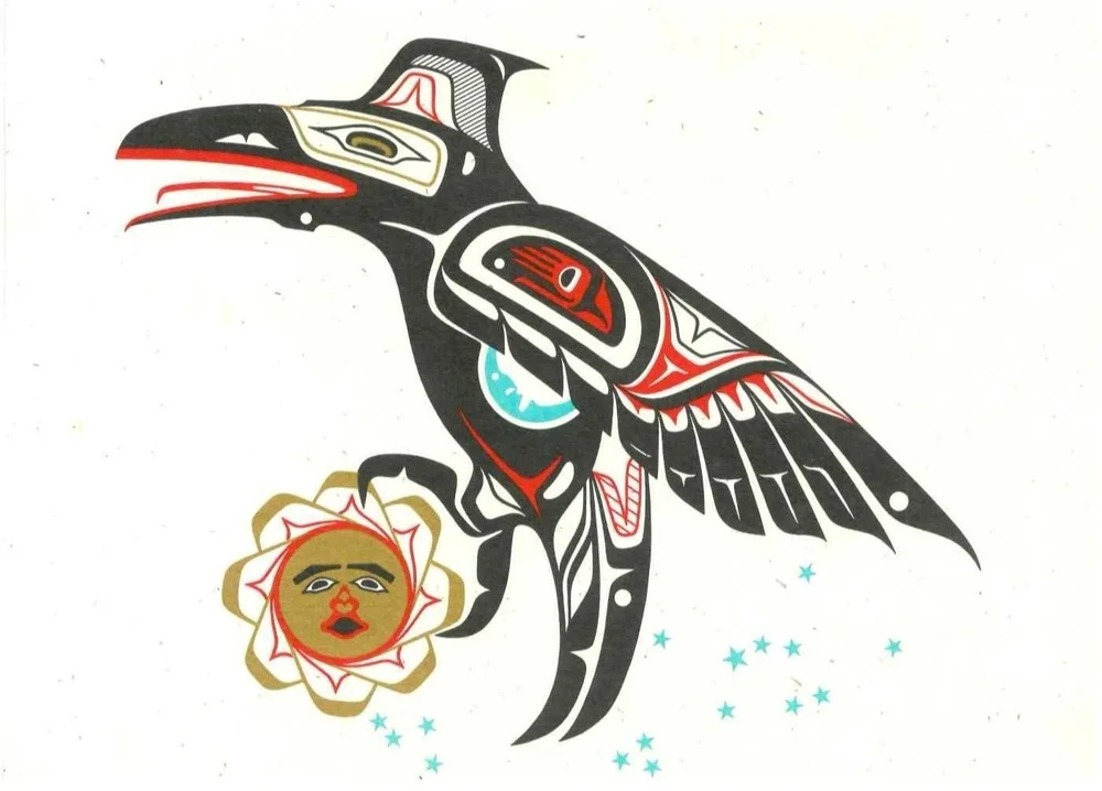 Native American Art Raven
