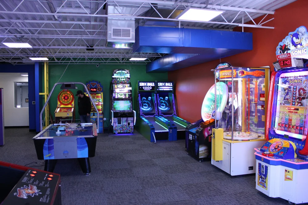 Rock Climbing, Laser Tag, Ninja Gym, Batting Cages, Tot Jungle Gym ...