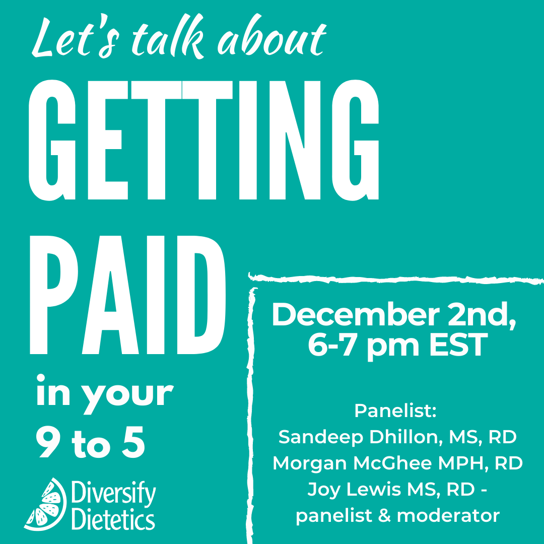 DD Webinars — Diversify Dietetics