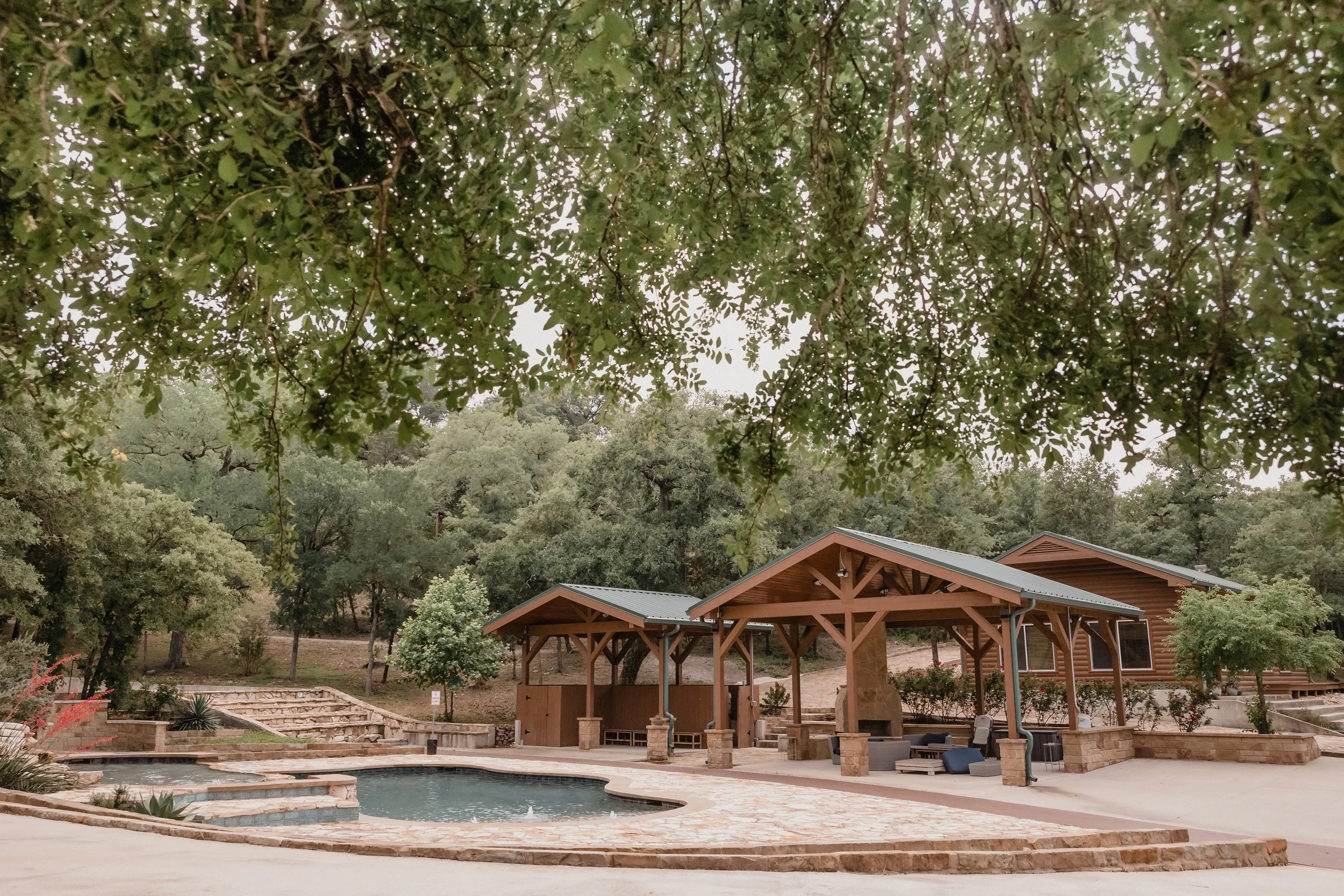 Stylish Upgrades — Shiraz Garden Hill Country Venue on the Colorado River