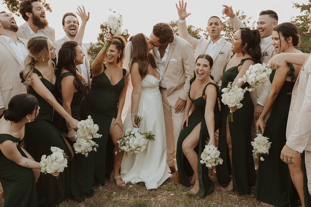 Casual Chic June wedding at Shiraz Garden | Karsyn and Tyler’s white ...