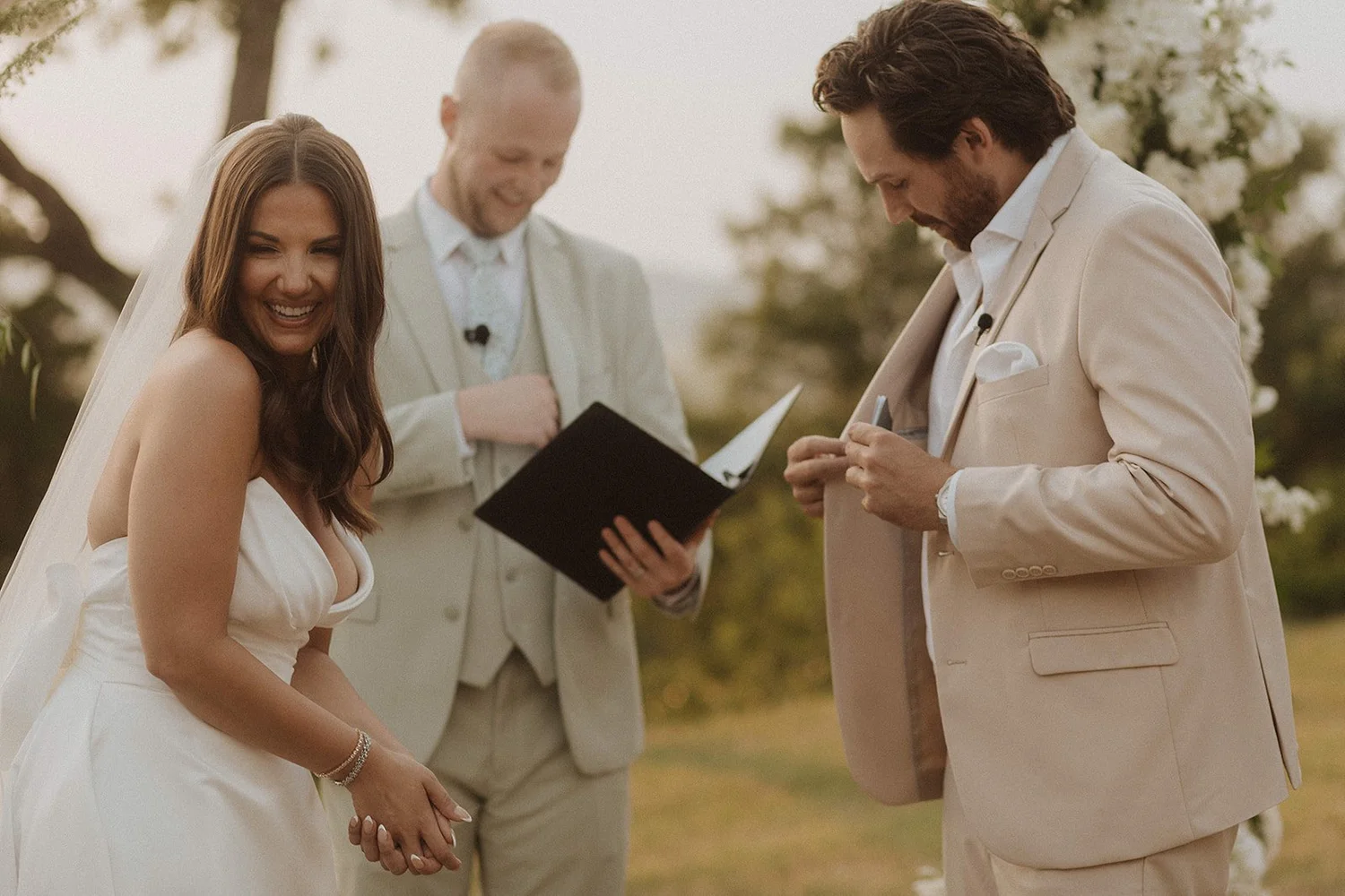 Casual Chic June wedding at Shiraz Garden | Karsyn and Tyler’s white ...