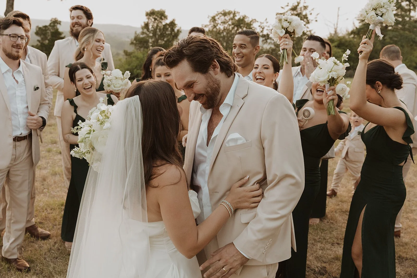 Casual Chic June wedding at Shiraz Garden | Karsyn and Tyler’s white ...