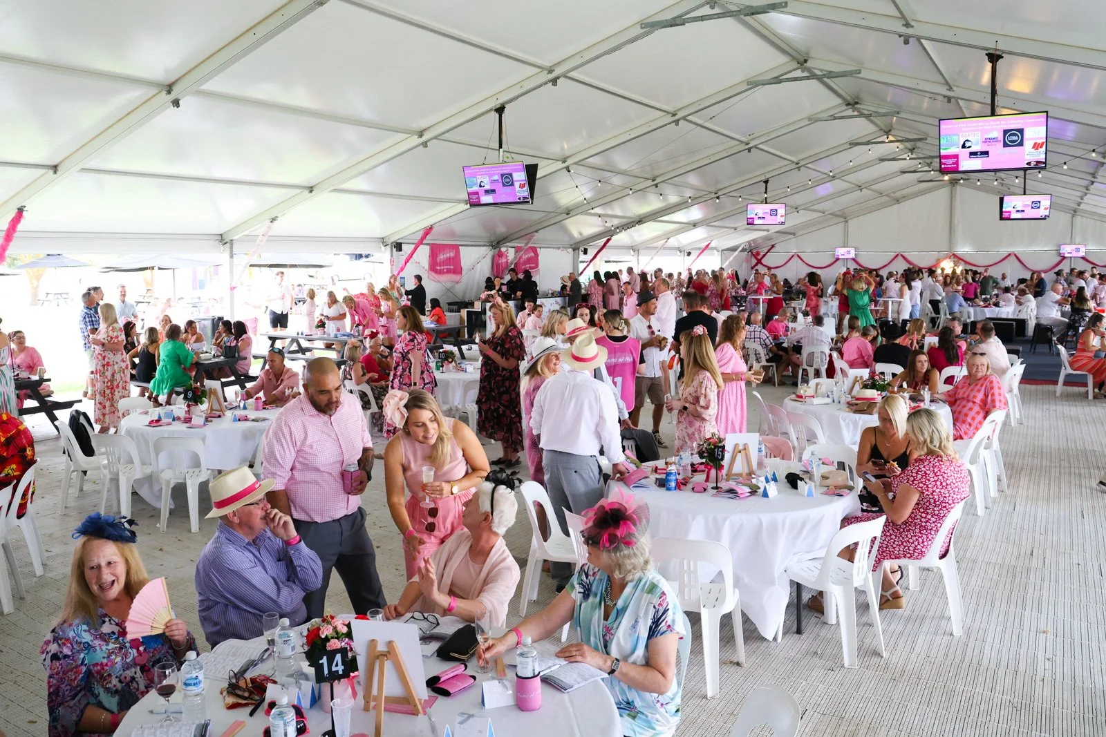 2024 Shades of Pink VIP Marquee - Round Table (10 people) — Shades of Pink