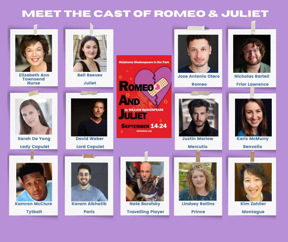Romeo & Juliet Playbill — Oklahoma Shakespeare