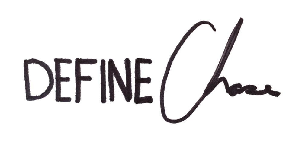 BLOG. — DEFINEchase