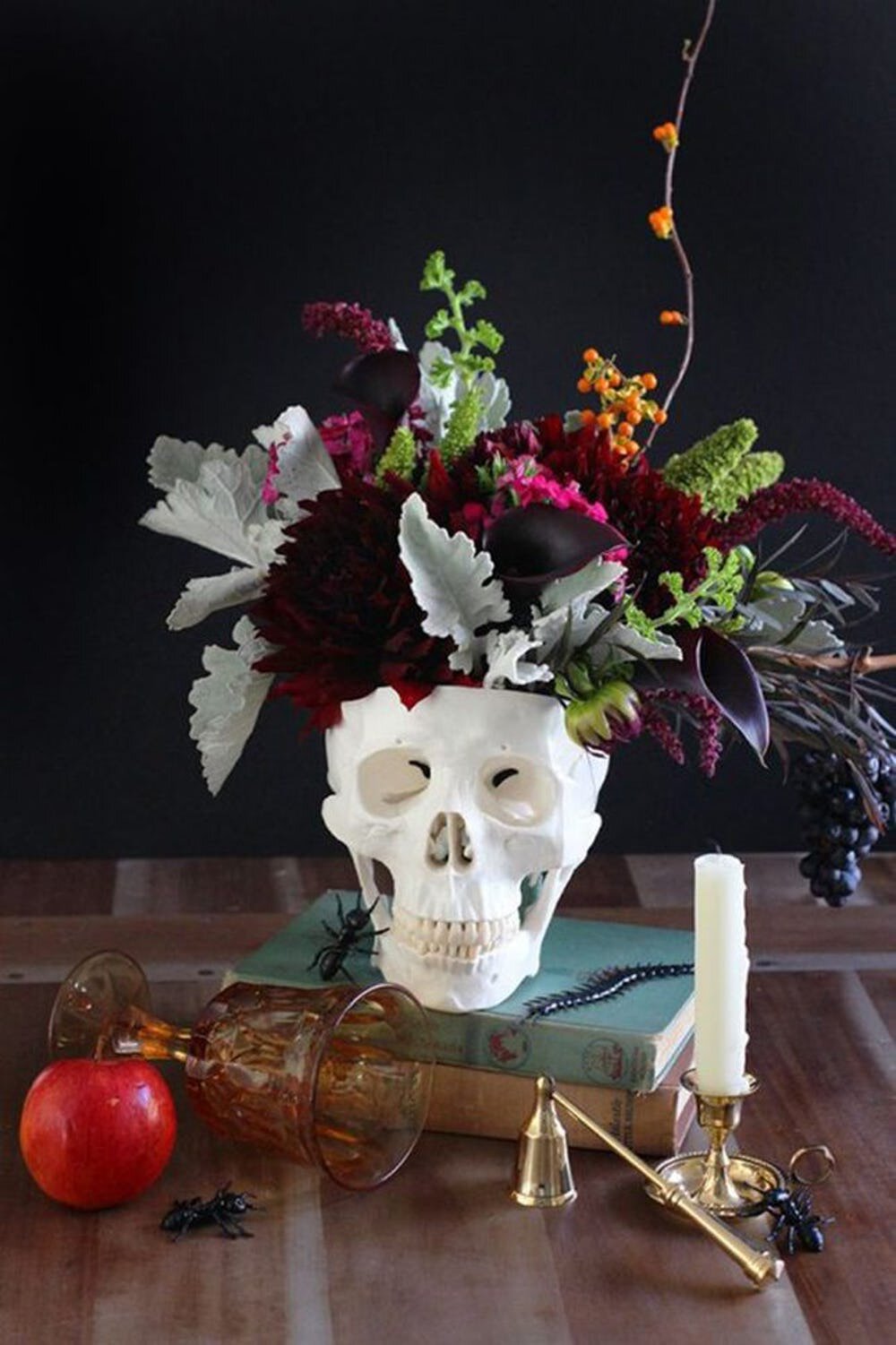 Gothic Wedding Centerpieces