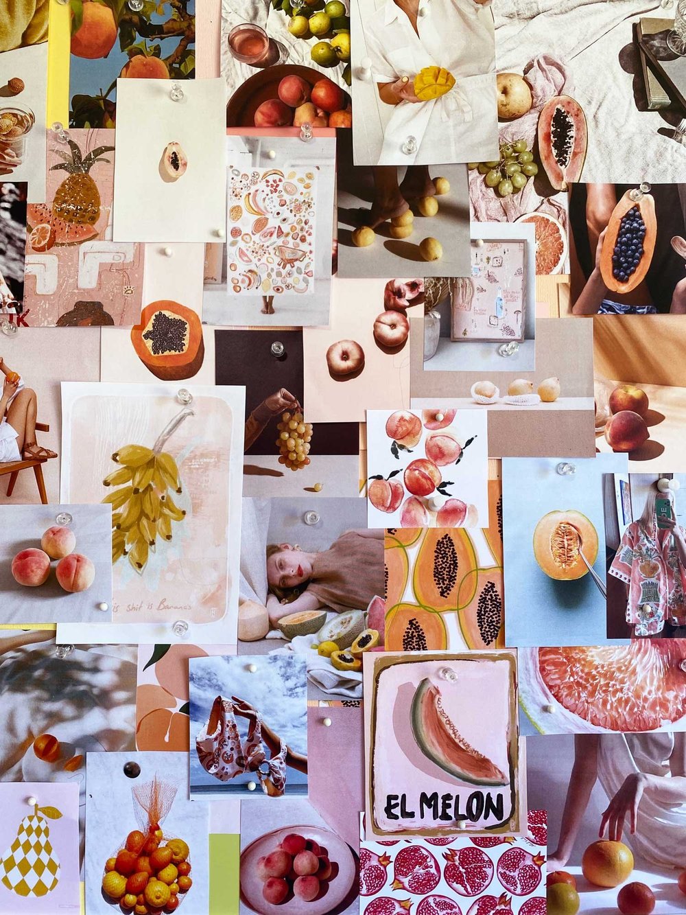 Fruit Collage Tumblr