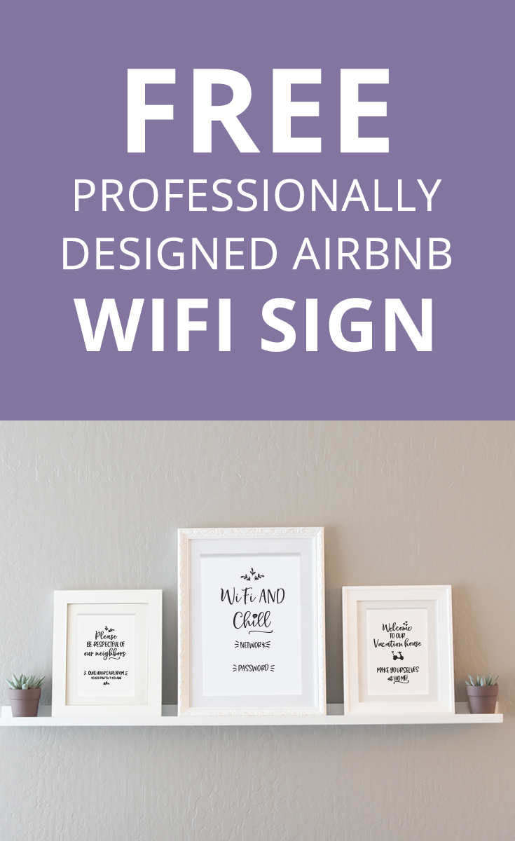 Printed signs for your Airbnb guests — Alisha Arnold