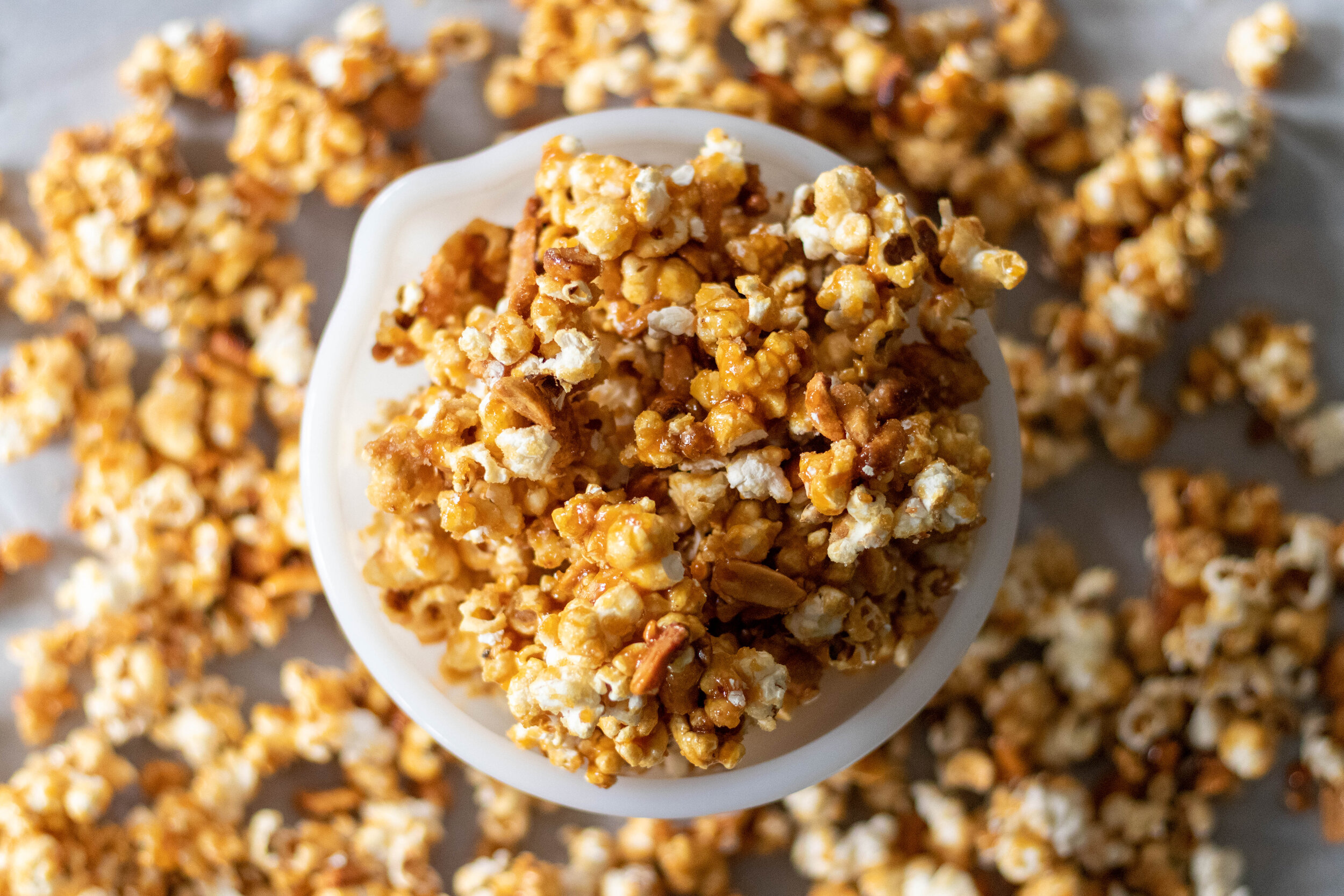 Vegan Fiddle Faddle (Caramel Corn with Peanuts) — 86 Eats