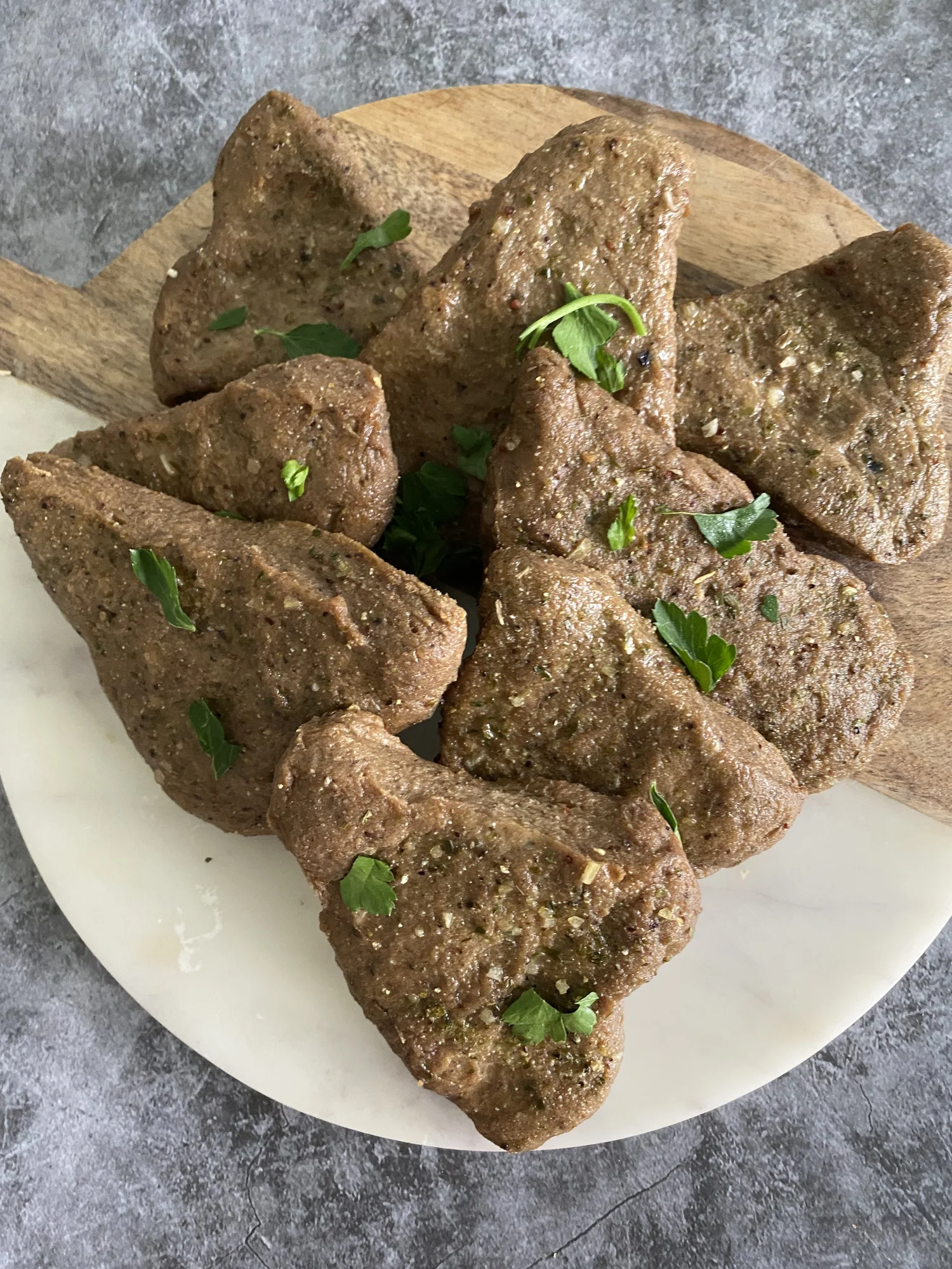 Vegan Pork Chops — 86 Eats