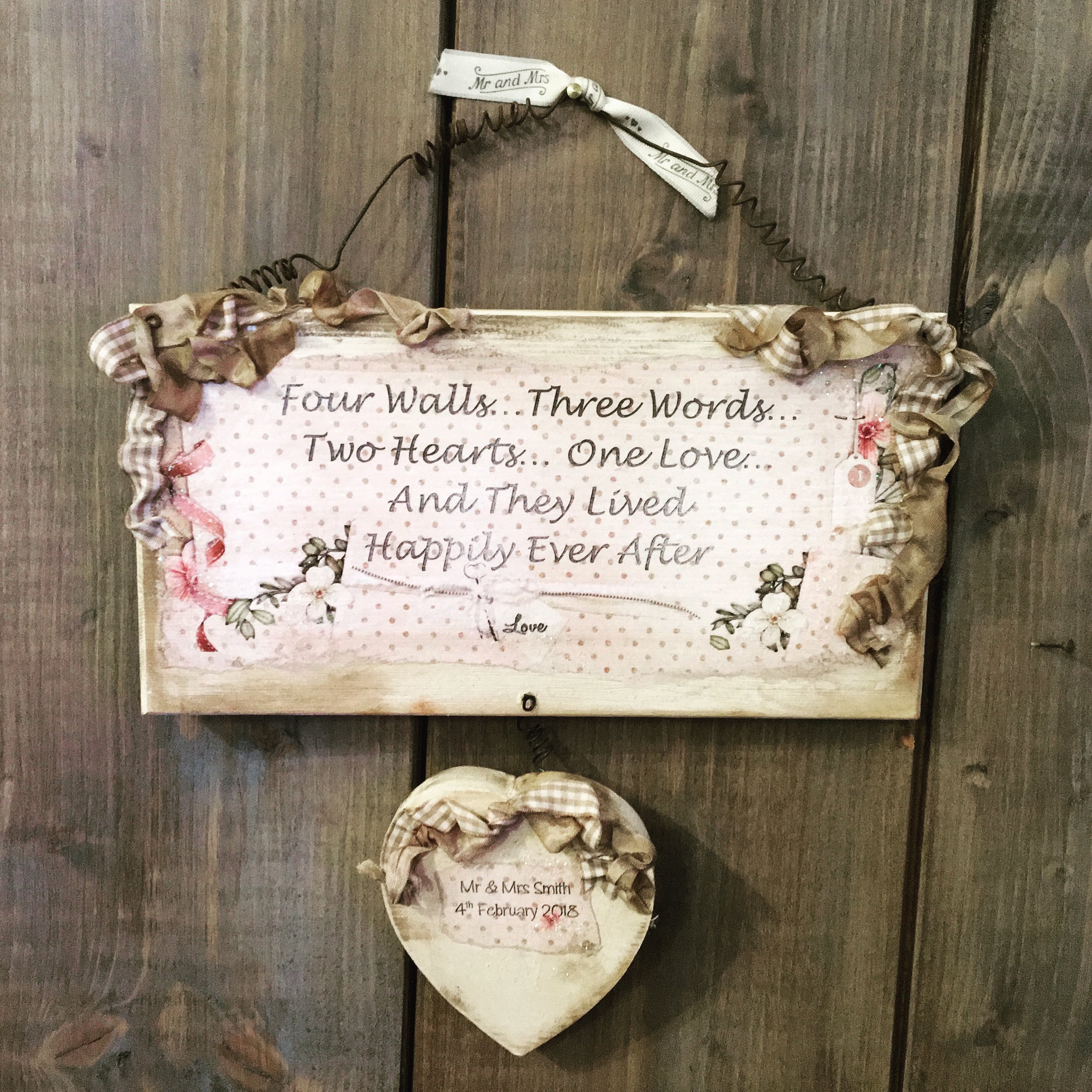 Custom Handmade Wooden Signs — Primsisters Country Decor