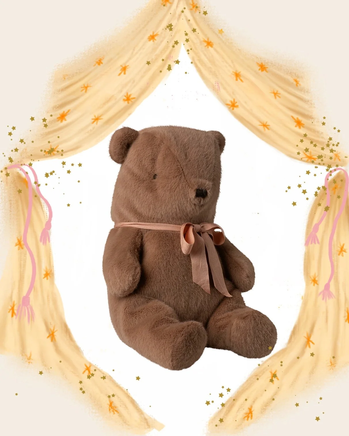 Soft Brown Bear by Maileg — Primsisters Country Decor