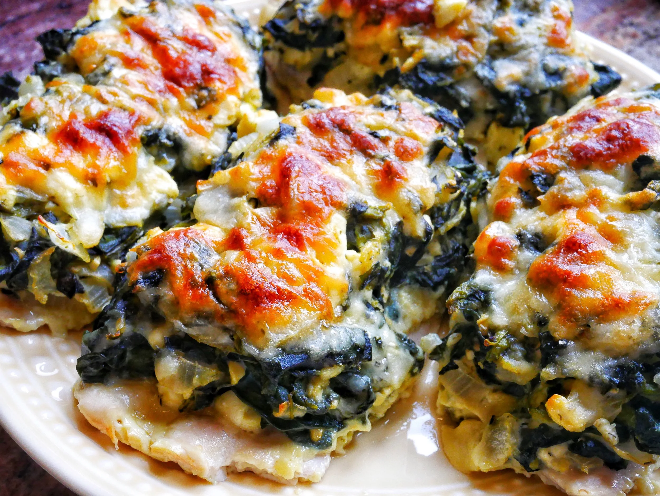 Spanakopita Chicken — Lightened Up Life