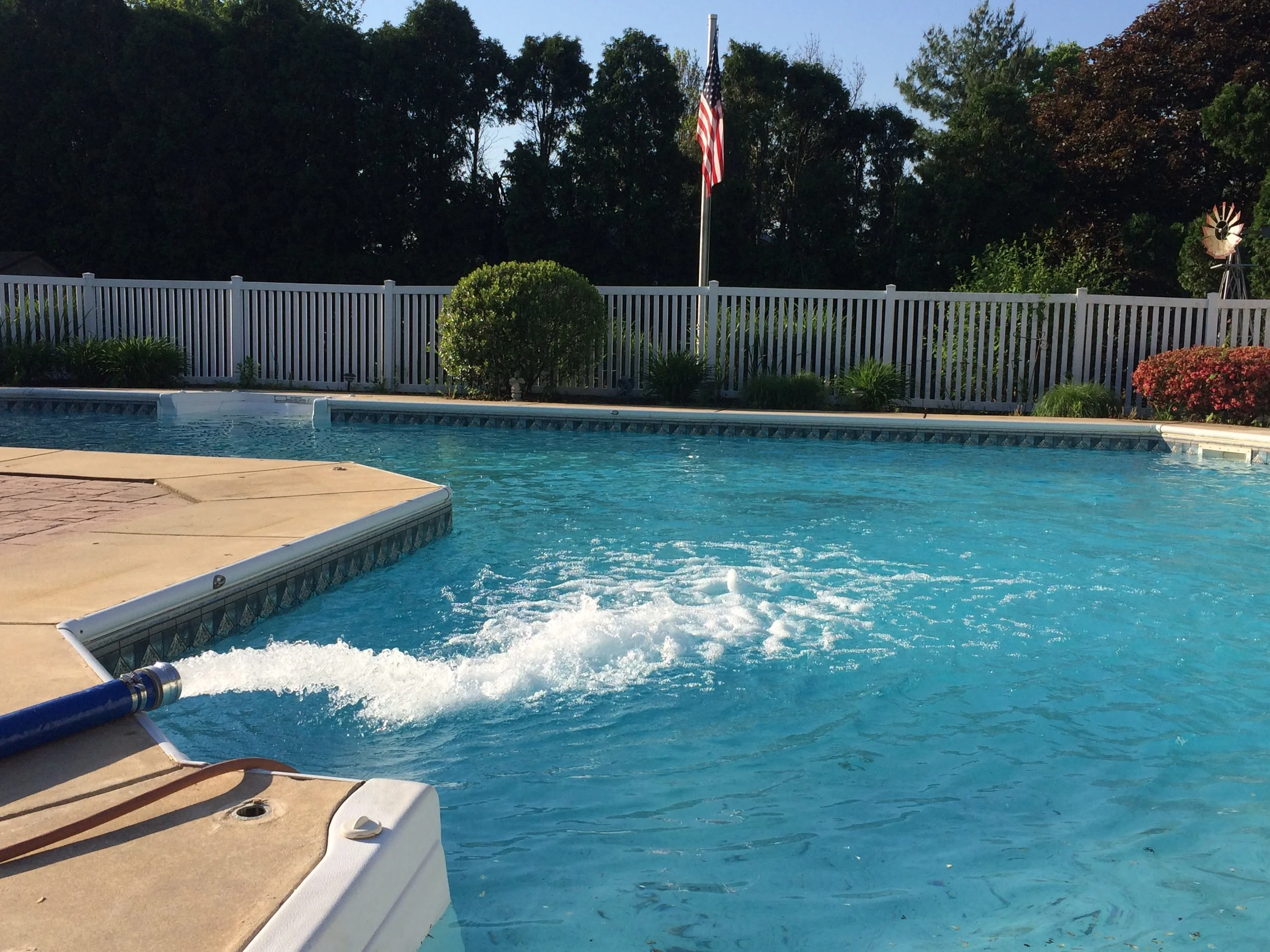 See Our Work — Pool Water Delivery Service - Aqua Hauler