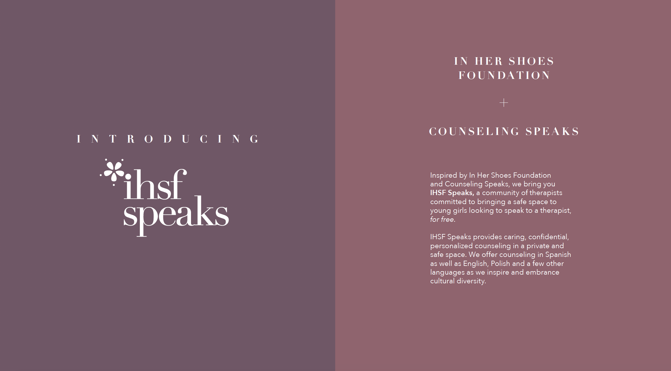 In Her Shoes Foundation