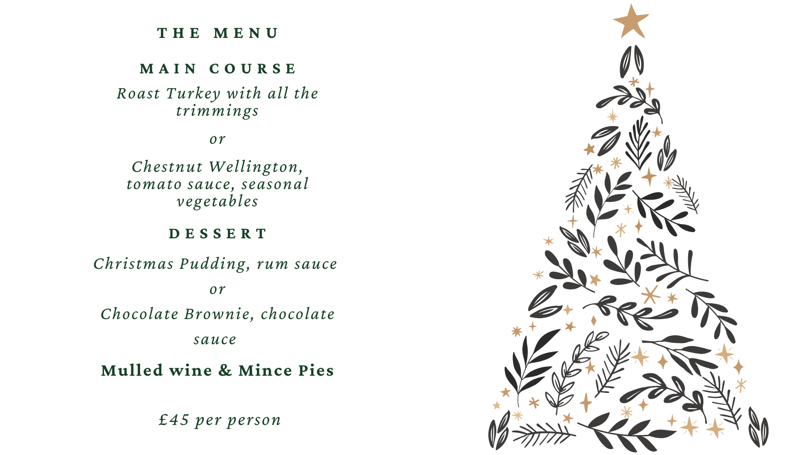 Christmas Celebration Package 2024 — Thornbridge Estate in the Peak ...
