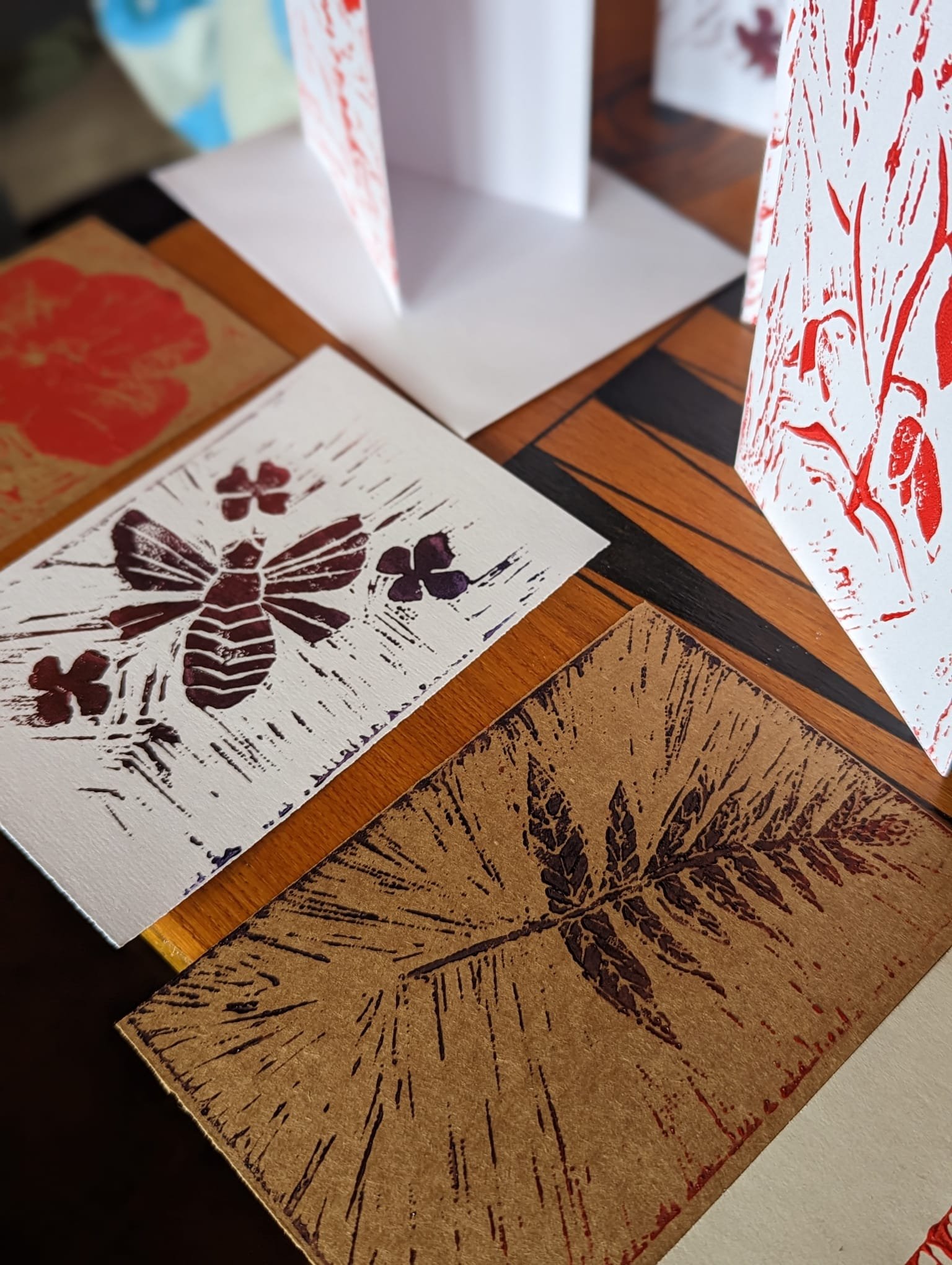 Botanical-themed Lino Printing Workshop — Thornbridge Estate in the ...
