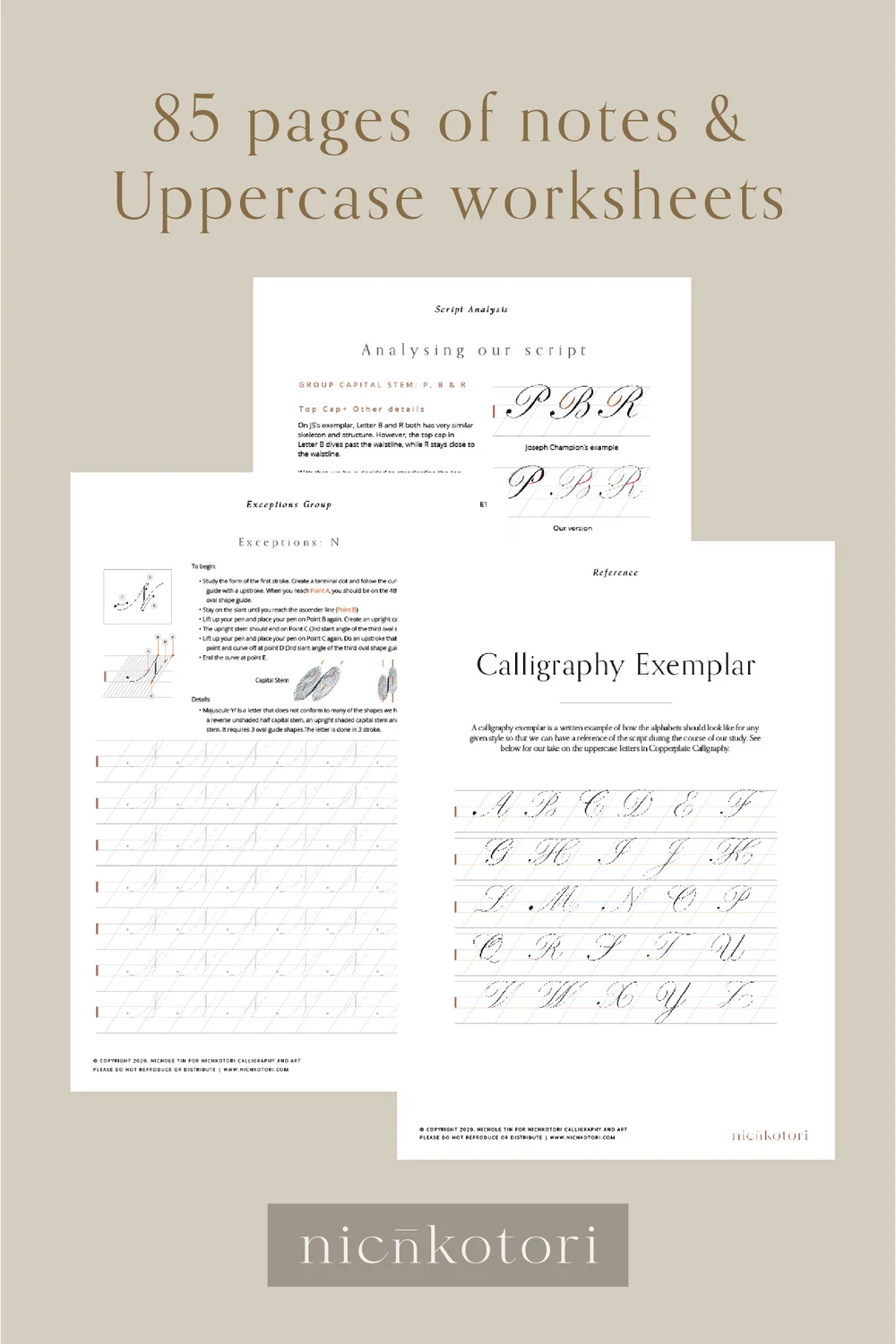 Copperplate Calligraphy Tutorial