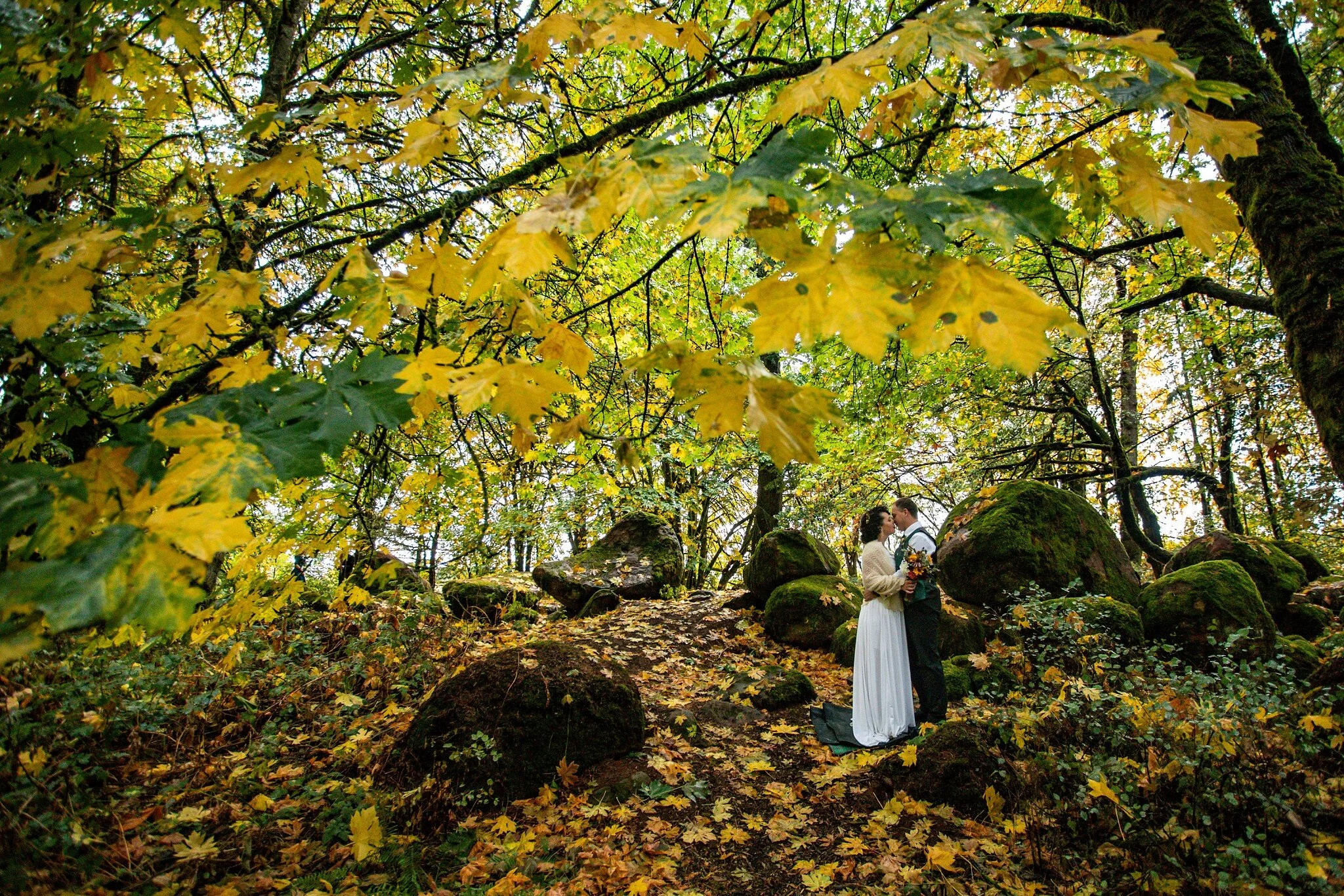 Ariana and Jacob Salem Oregon Elopement