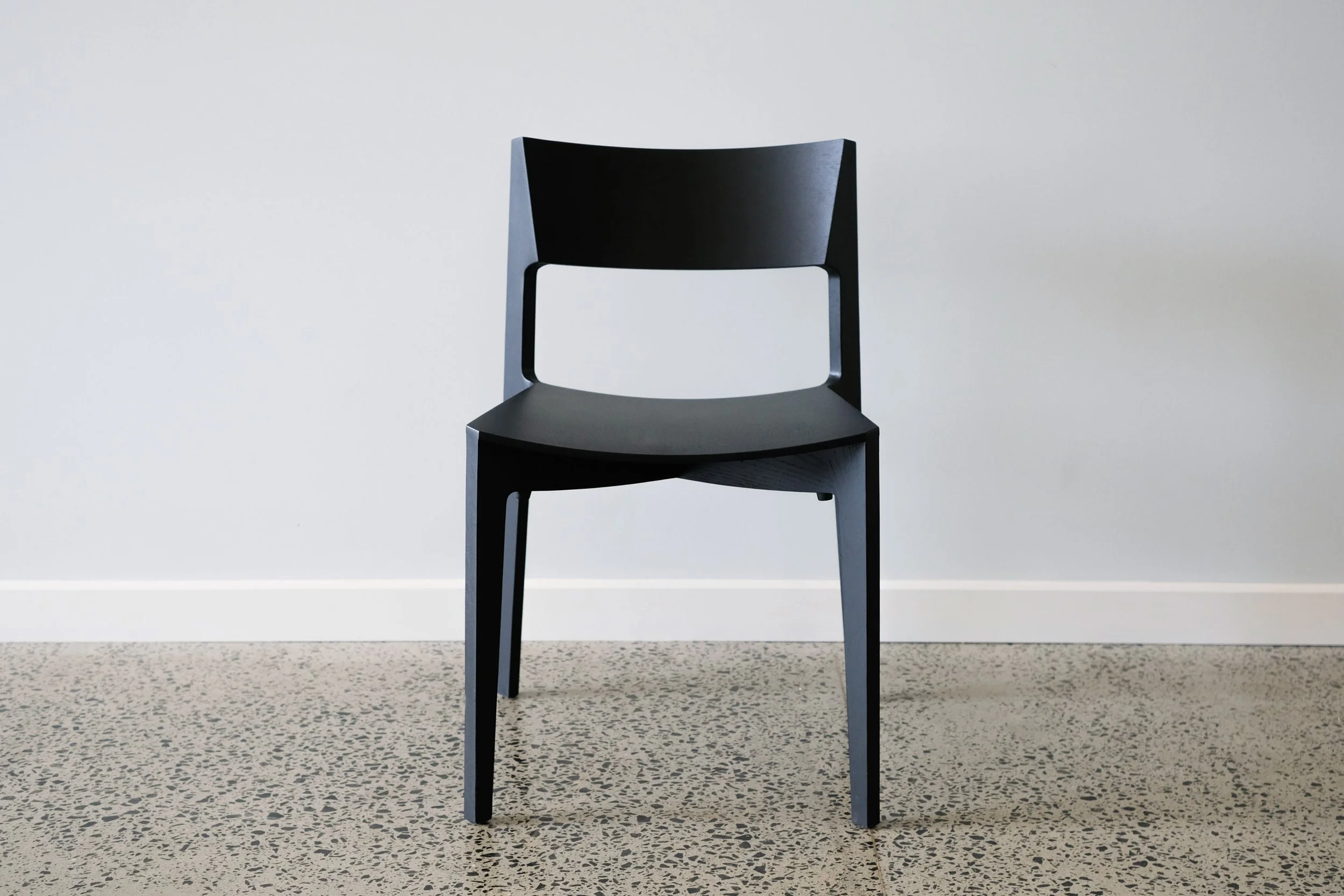 Elementary Dining Chair in Black — Retrograde Furniture | Made for ...