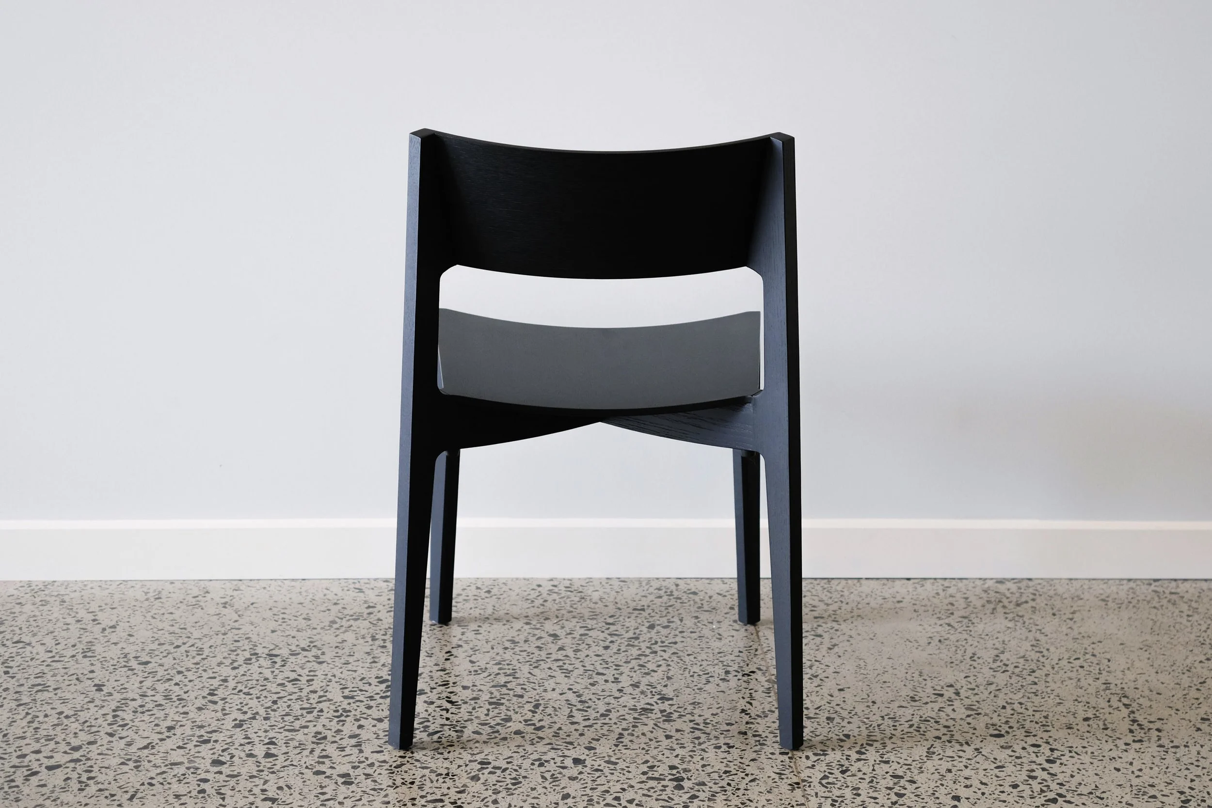 Elementary Dining Chair in Black — Retrograde Furniture | Made for ...