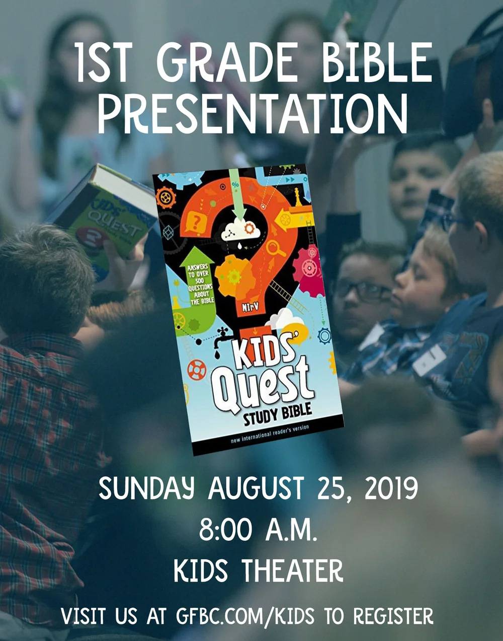 1st Grade Bible Presentation — Gardendale First Baptist Church