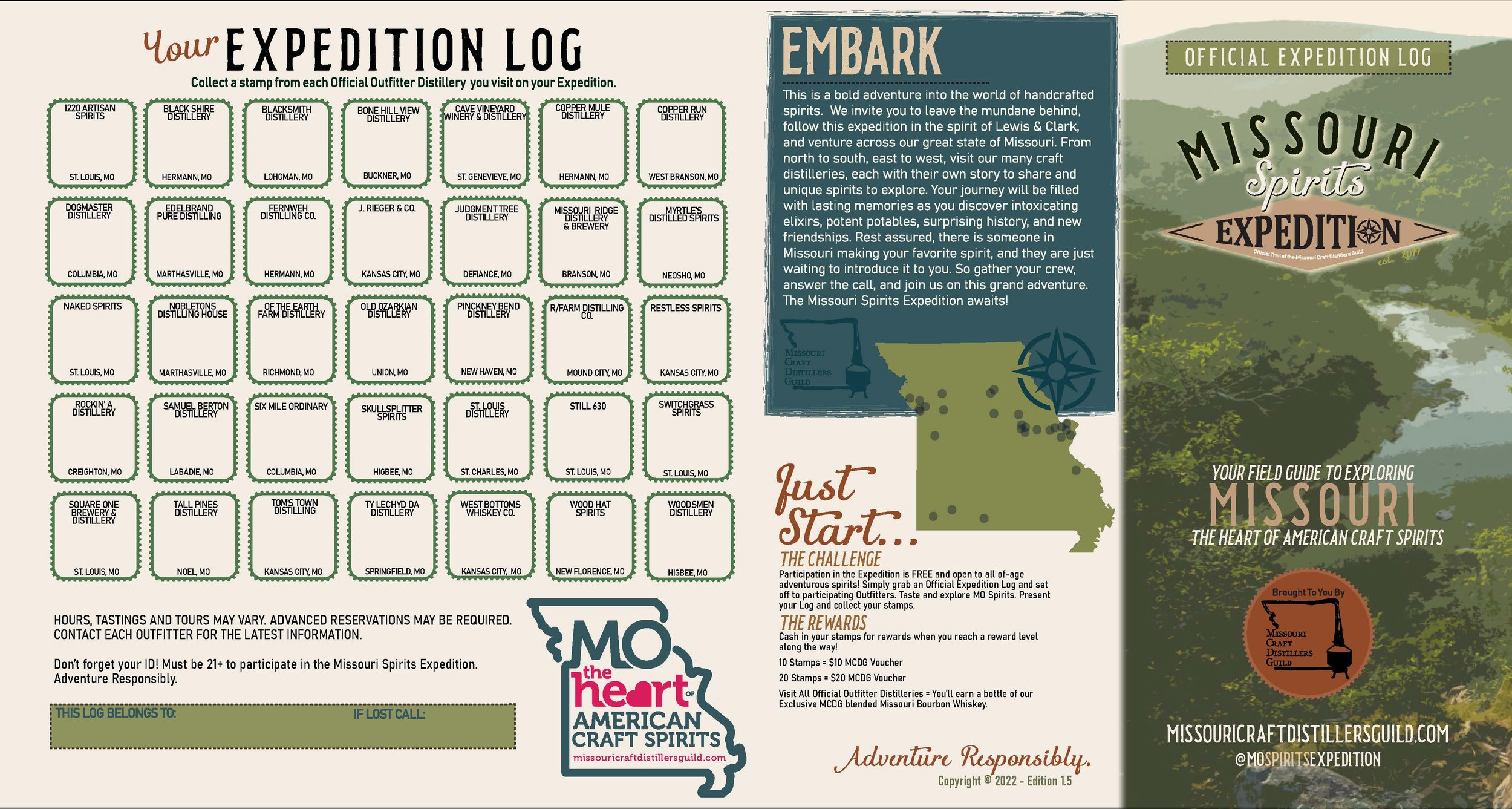 Missouri Spirits Expedition — Missouri Craft Distillers Guild