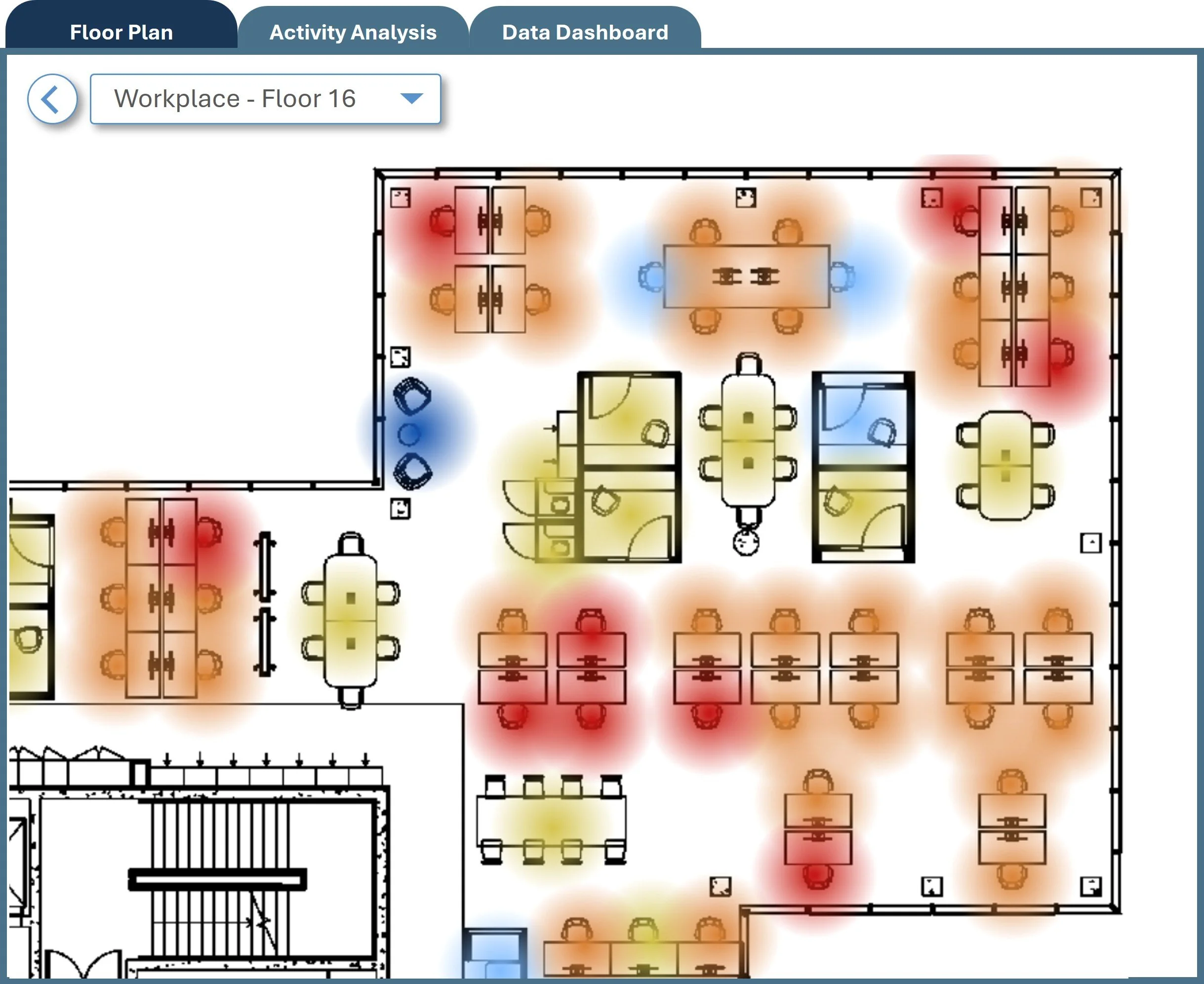 Workplace Analytics Management and Space Planning