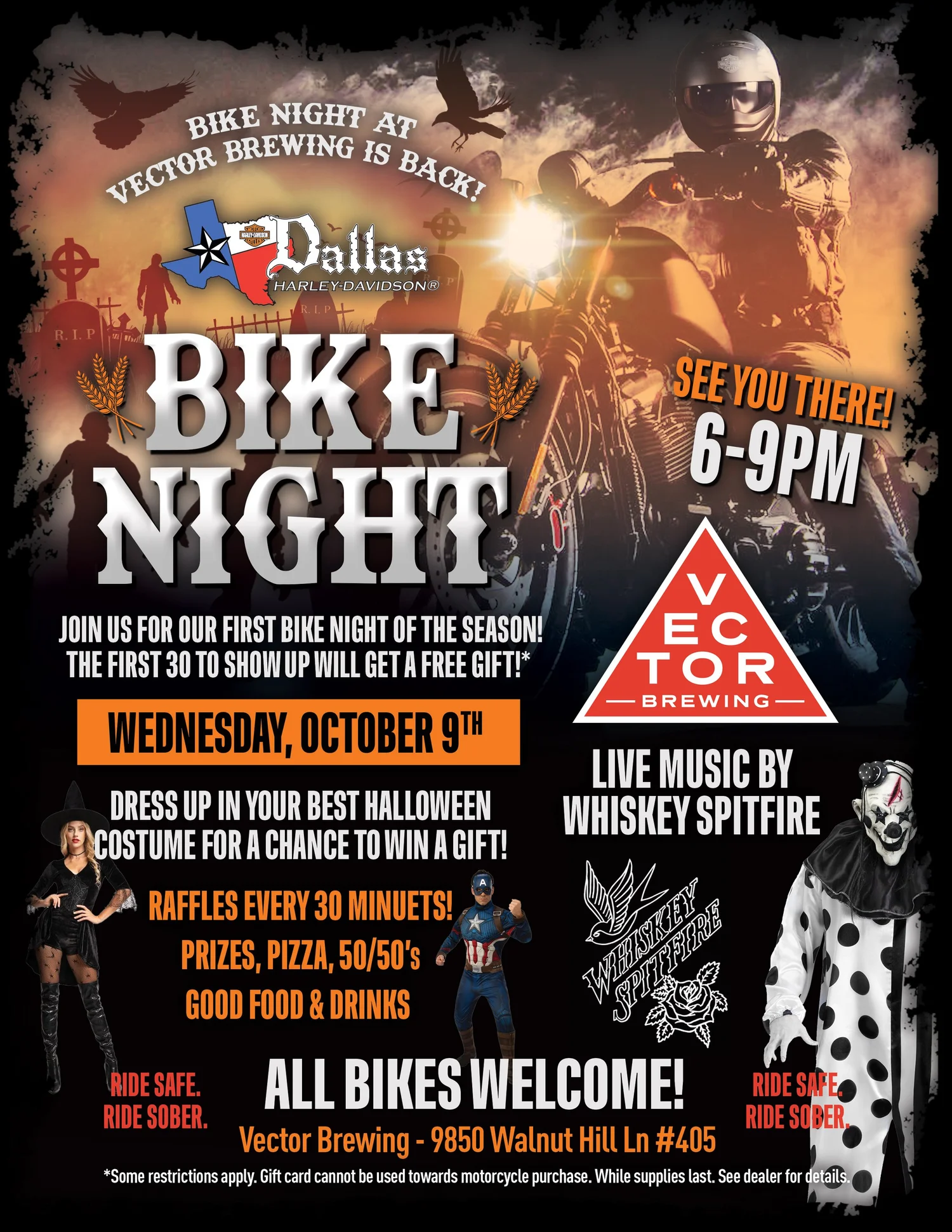 Harley Davidson Bike Night — Vector Brewing