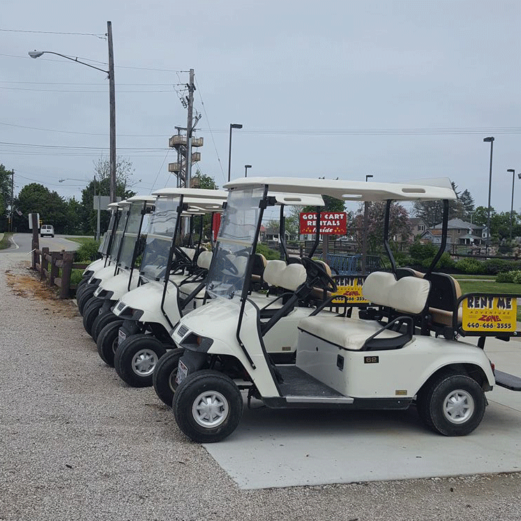 Golf Carts — Adventure Zone Family Fun Center