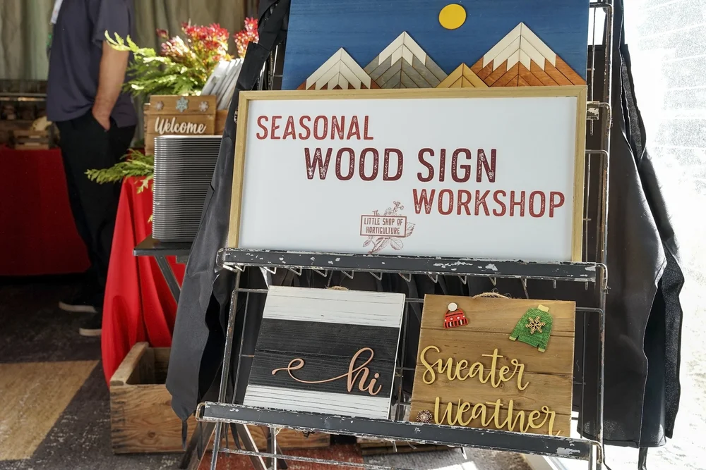 Winter Wonderland Workshops — The Little Shop of Horticulture