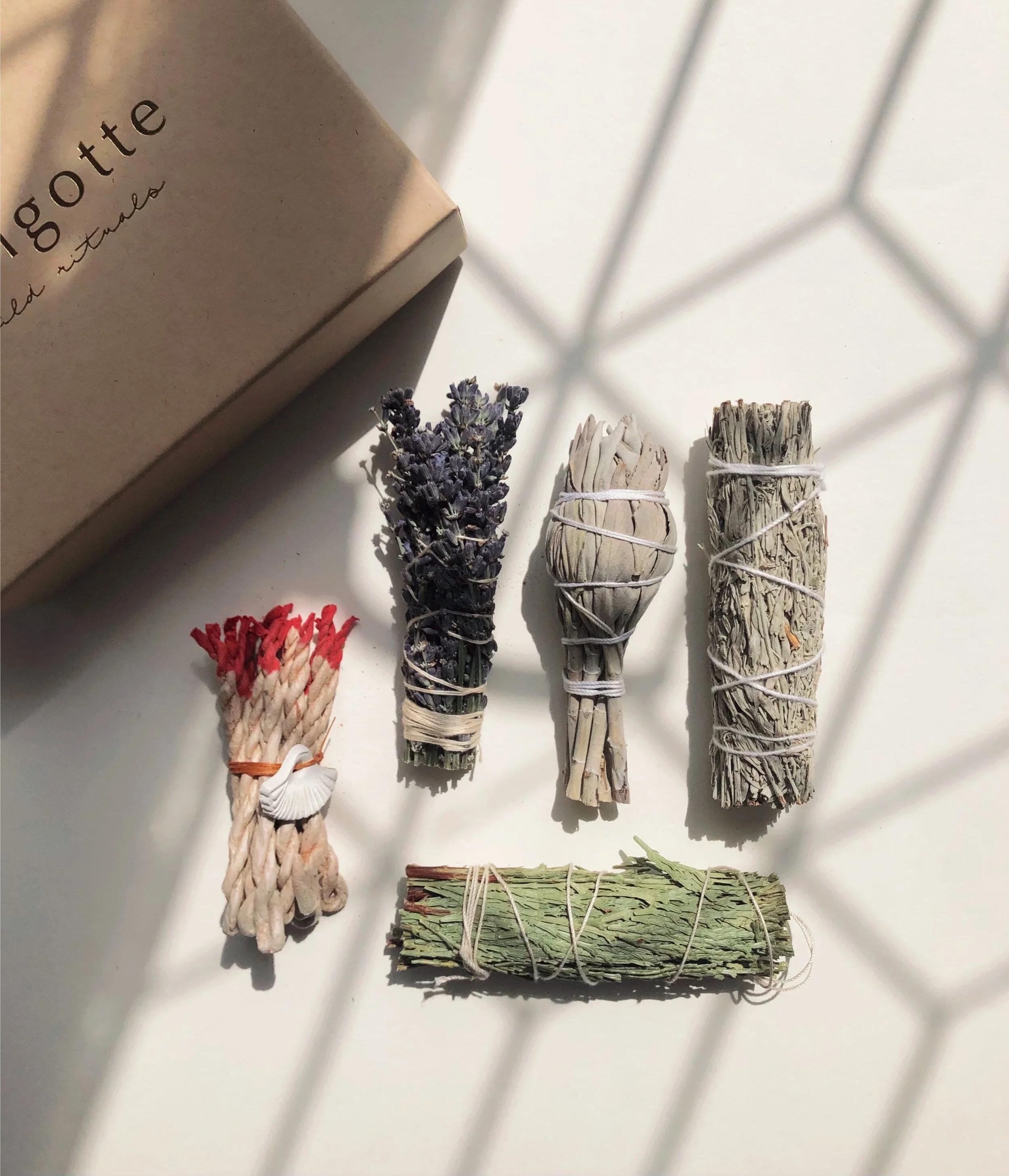 Positive Vibes Smudge Burning Kit — Parigotte