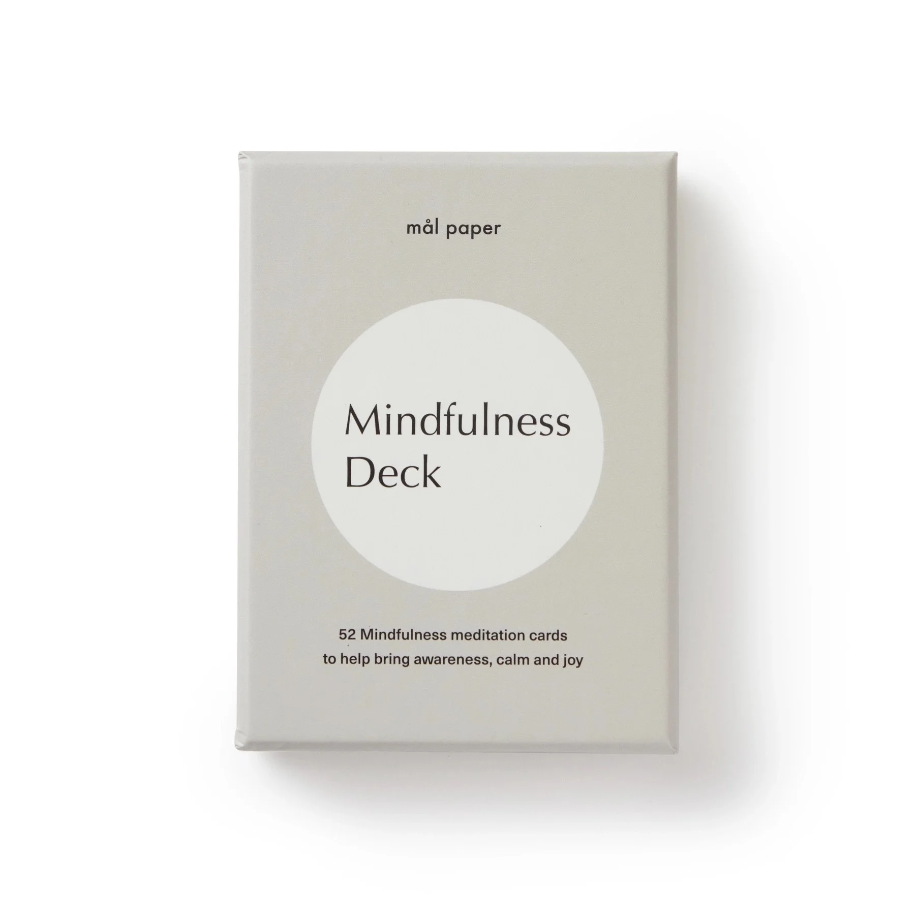 Mindfulness Meditation Card Deck — Parigotte
