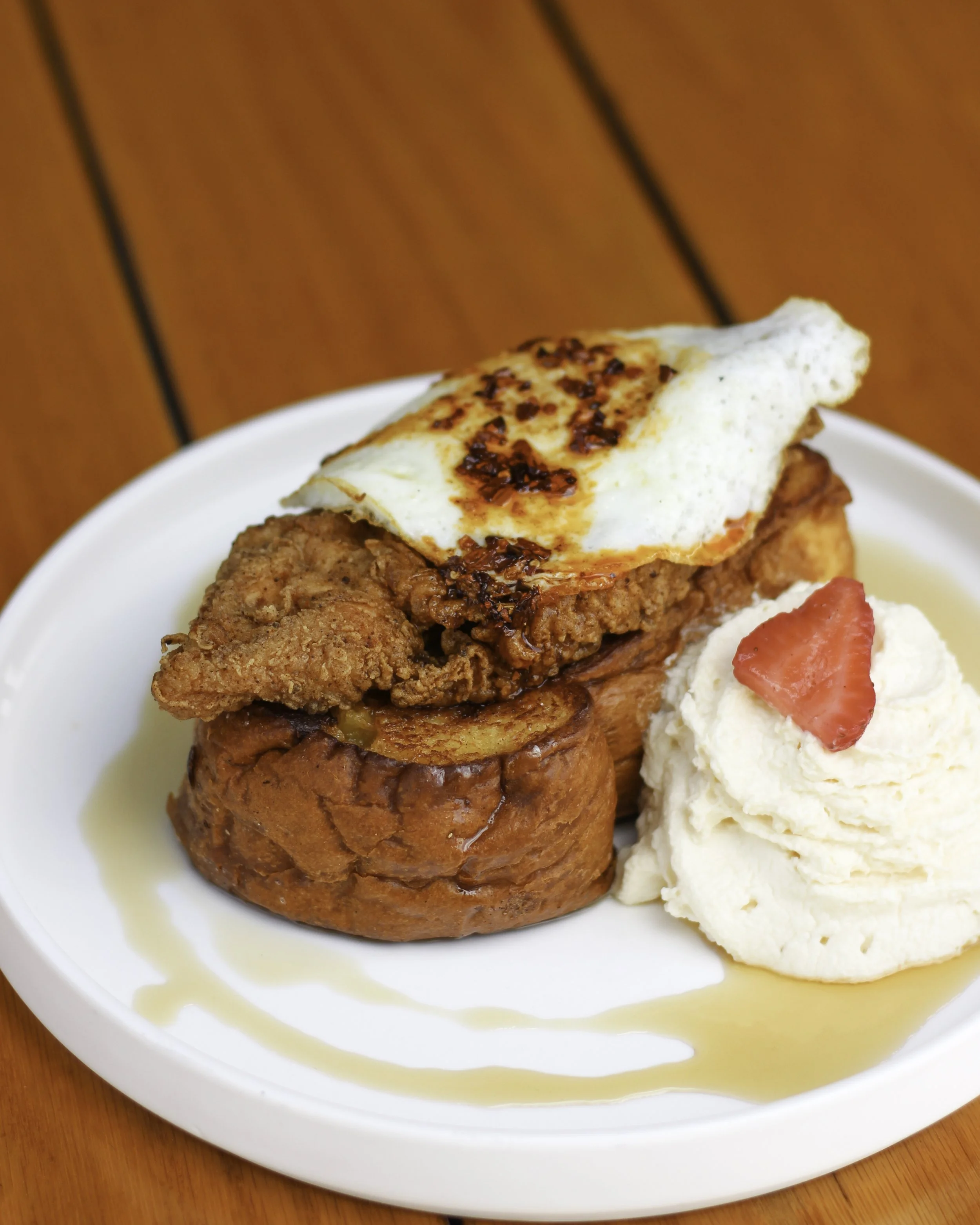MESS Waffles Breakfast Lunch Brunch Menu — Mess