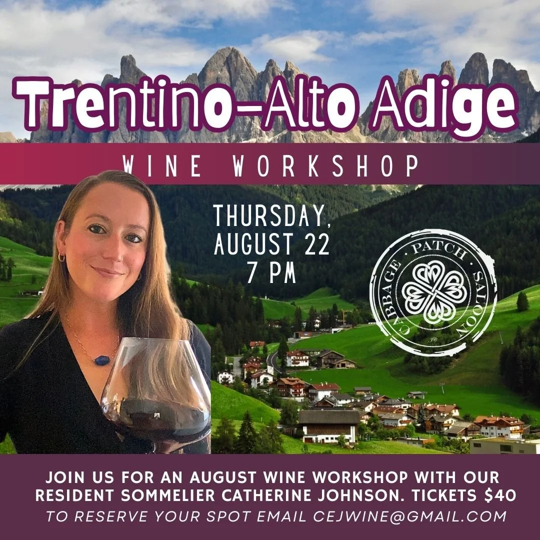 Wine Workshops — Cabbage Patch Saloon