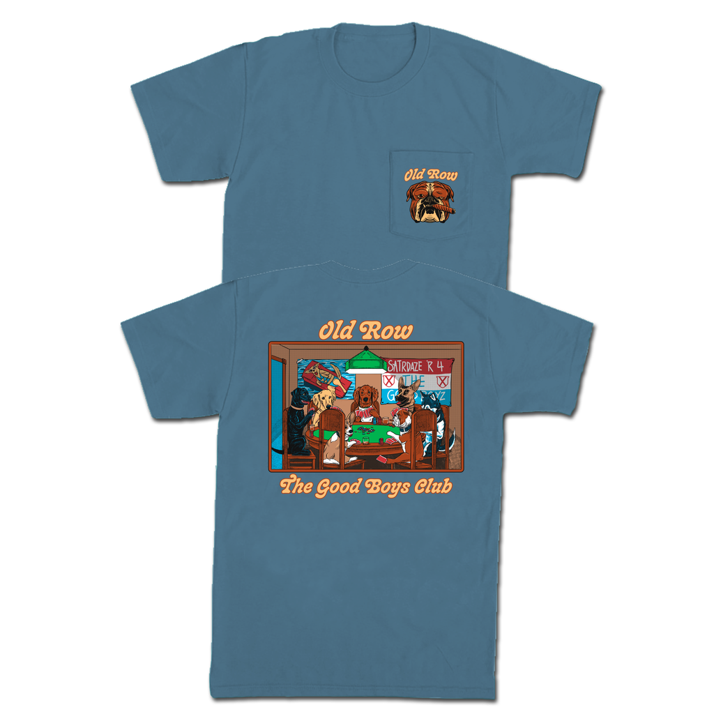 Joseph's Clothier — Old Row Good Boys Club Trio T-Shirt Blue