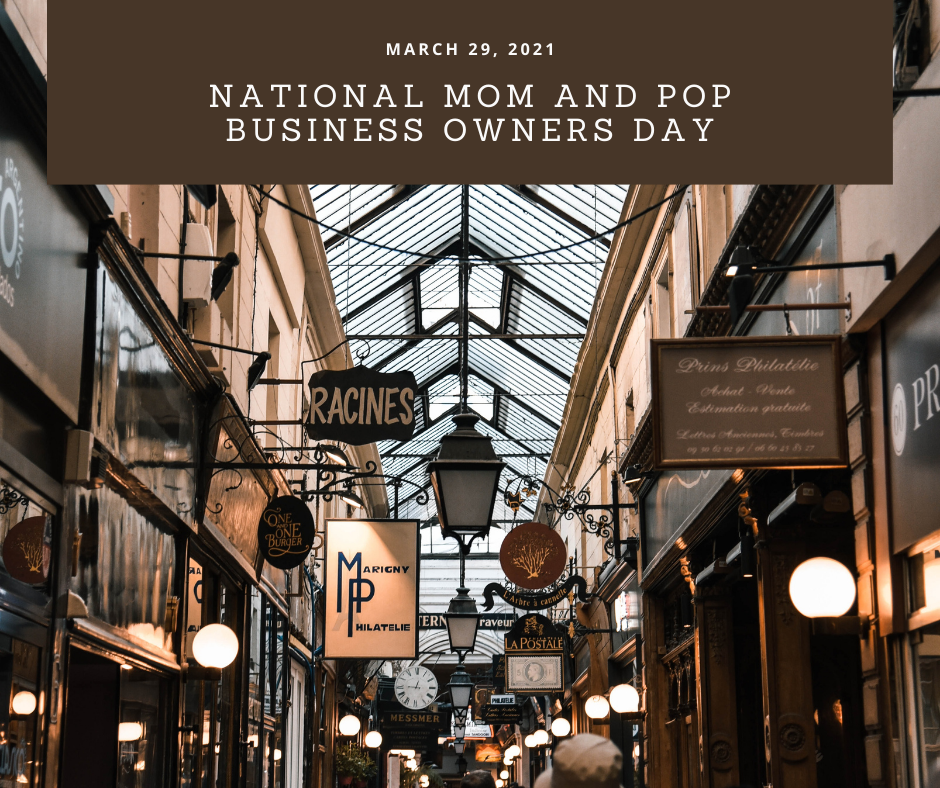 National Mom and Pop Business Owners Day — The Travel Content Club
