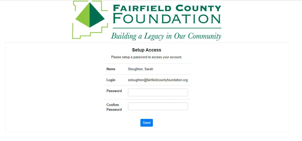 Donor Portal — Fairfield County Foundation