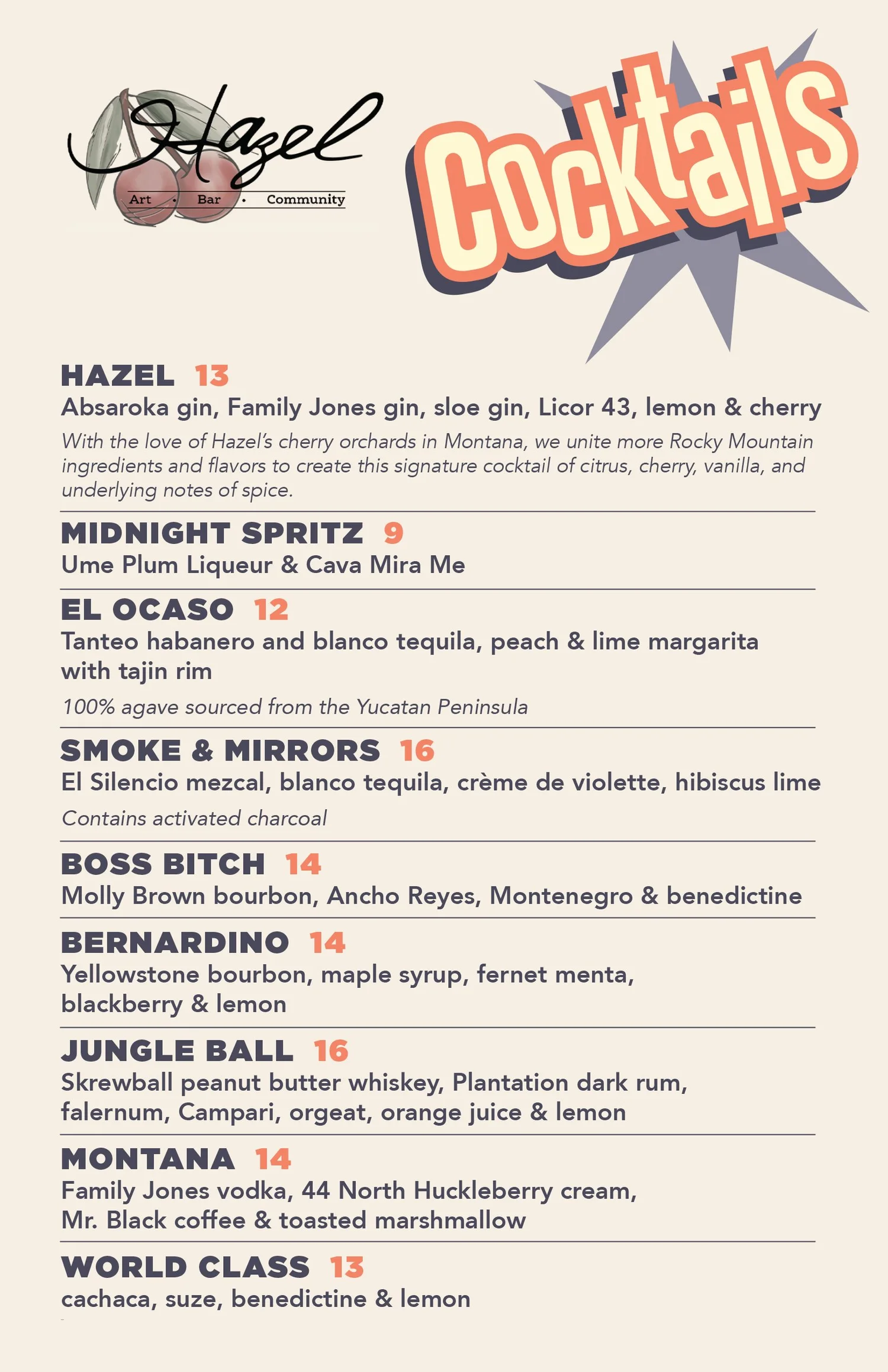 Hazel - Art. Bar. Community.