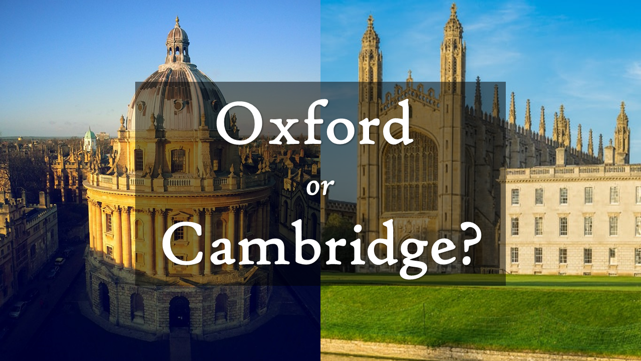 Applying from Singapore (Expert Oxford & Cambridge Application Advice ...