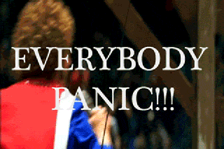 Panic Reaction Gif