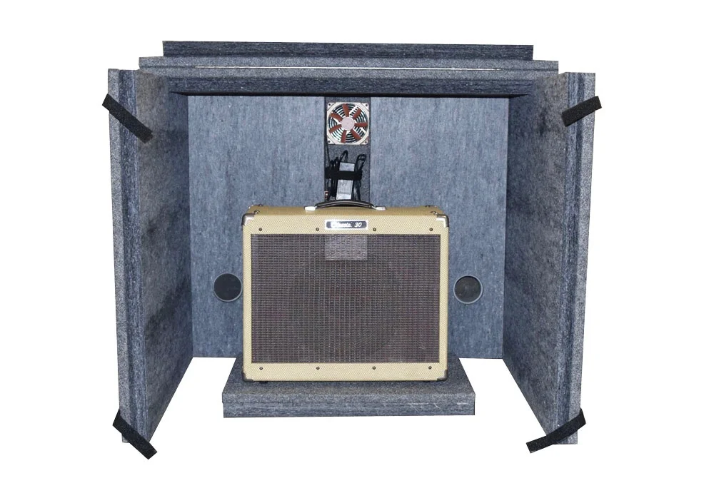 Guitar Amp Enclosures by VocalBooth™ — VocalBooth.com