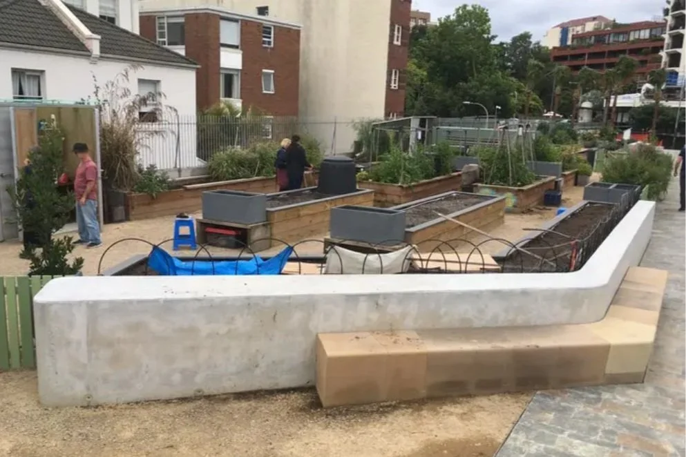 In the garden — Kings Cross Community Garden