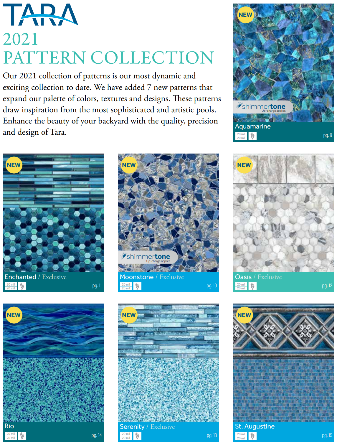 DESIGN SELECTIONS — Relax Pools